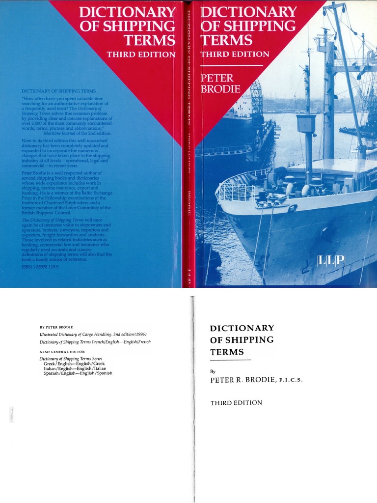 Dic Shipping Terms (Pag1-55) | PDF | Cargo | Ships