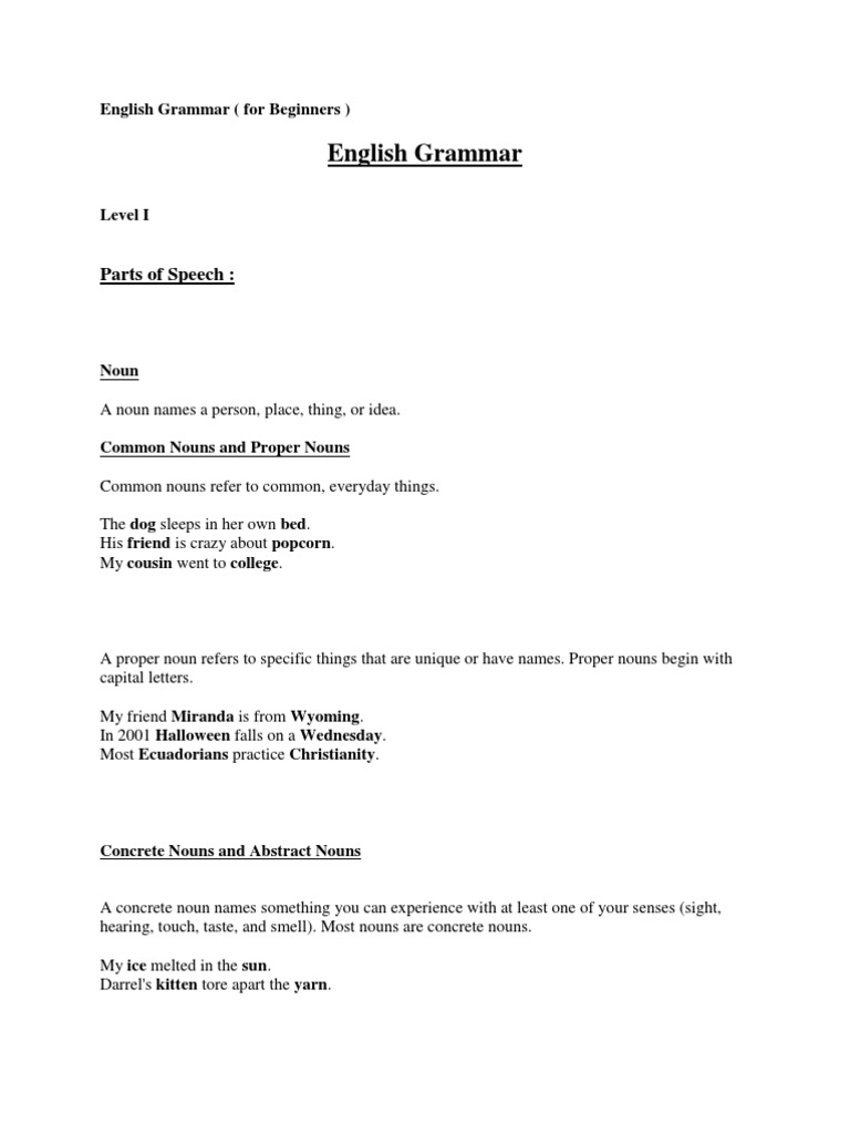 Basic Grammer Rules For CSS | PDF | Verb | Adverb