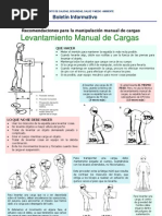 NIOSH Faja Lumbar | PDF | Factores humanos y ergonomía | Especialidades Medicas