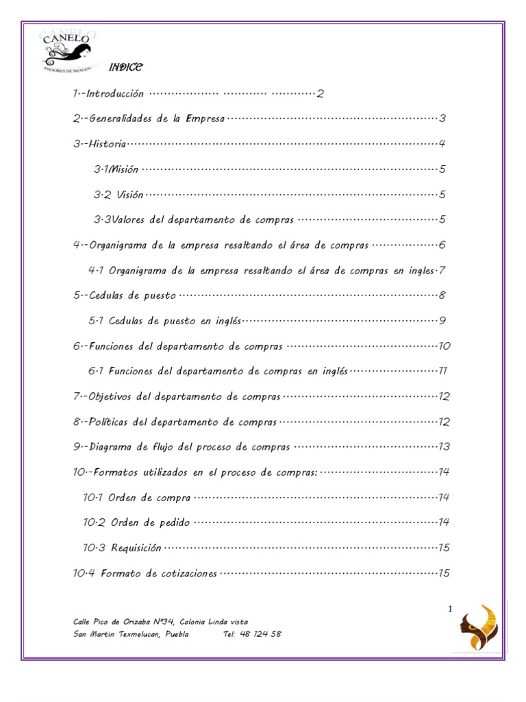Manual de Compras | PDF | Calidad (comercial) | Business