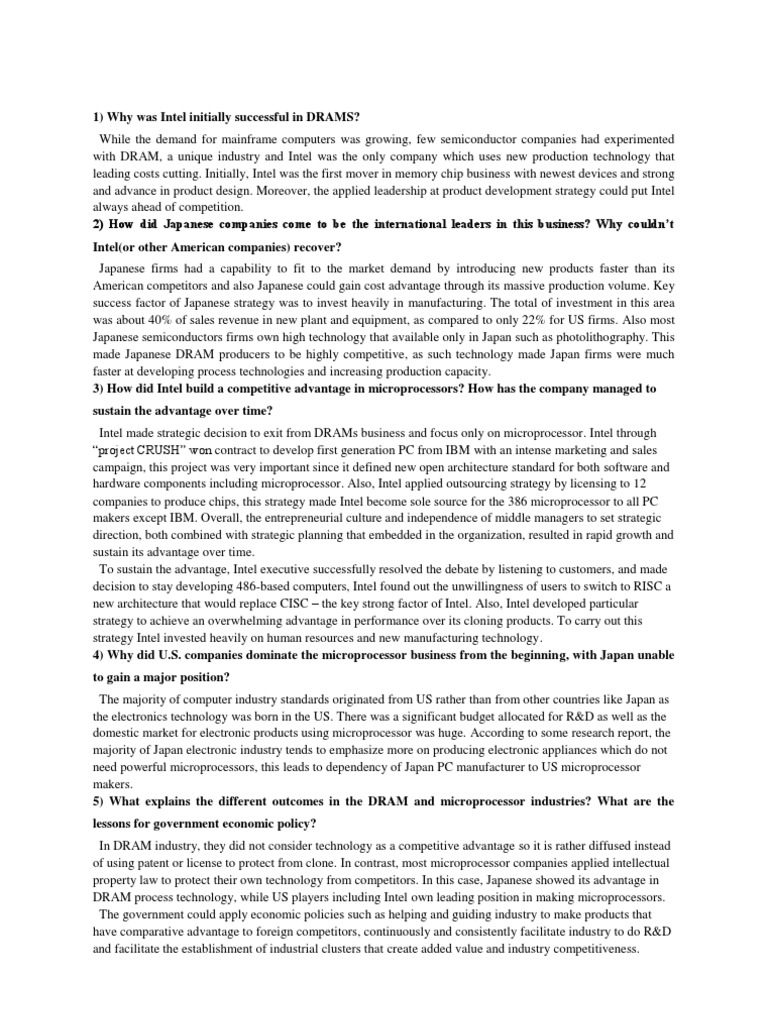 Intel Corporation Pdf Intel Microprocessor