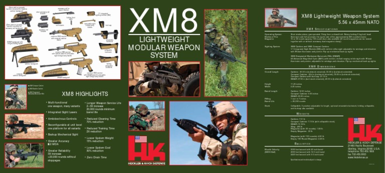 XM8 | PDF | Military Equipment | Firearms