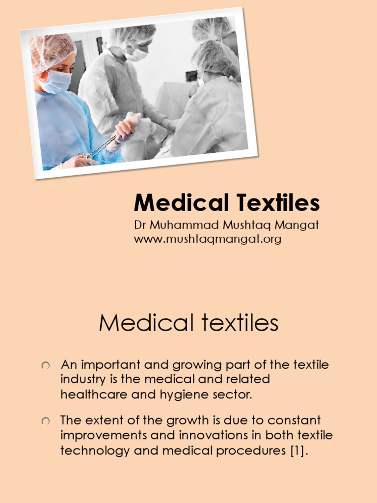 Medical Textiles | PDF | Fibers | Textiles