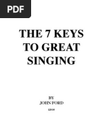 Basics of Singing PDF | PDF | Singing | Breathing