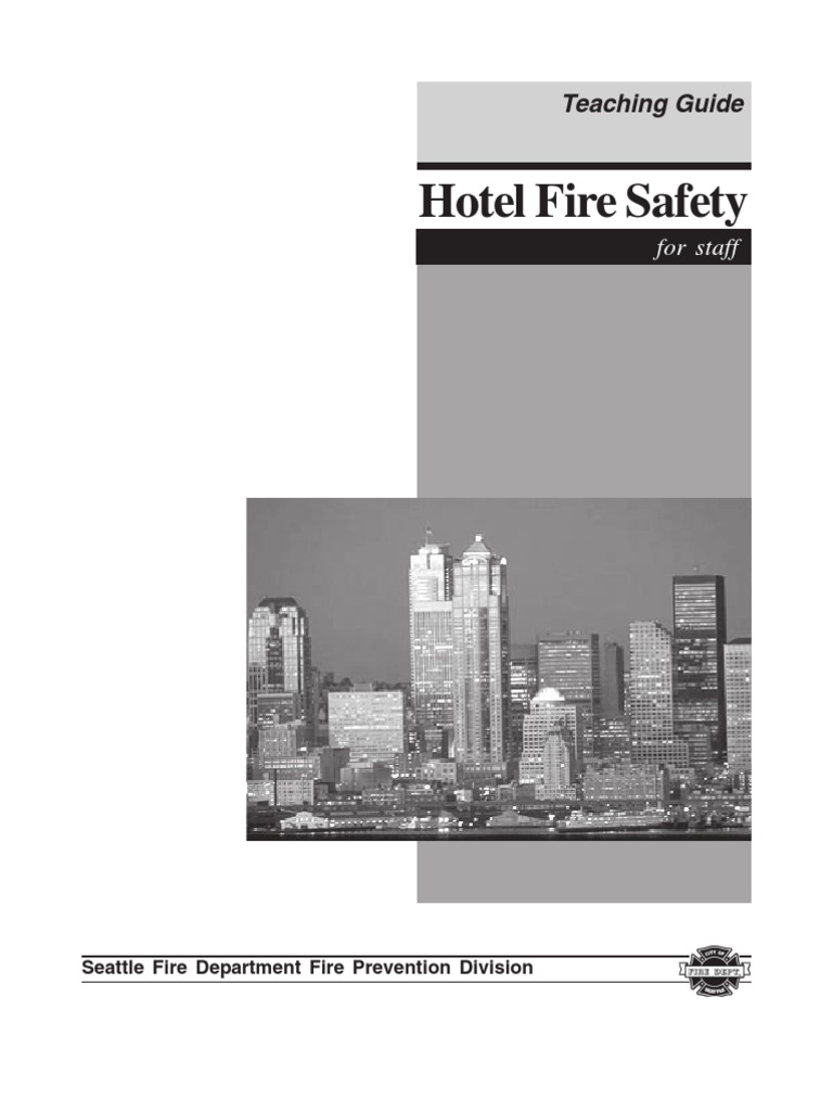 Hotel Fire Safety | PDF | Fire Safety | Fire Sprinkler System