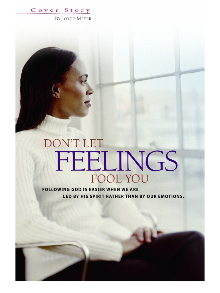 Joyce Meyer - Feelings Are Fickle | PDF | First Epistle To The ...