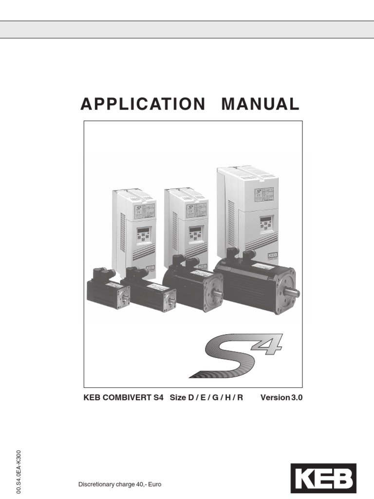 Keb Manual s4 Avanzado | PDF | Parameter (Computer Programming) | Mains Electricity