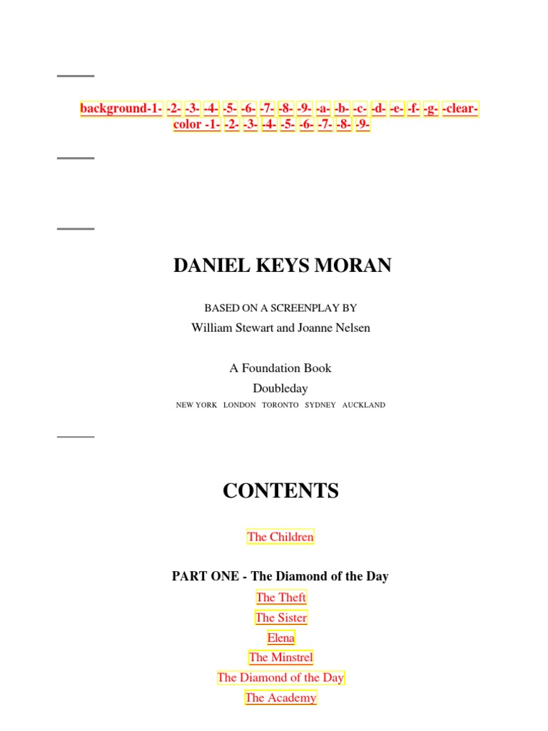 Daniel Keys Moran - The Ring | PDF | Earth | Planets