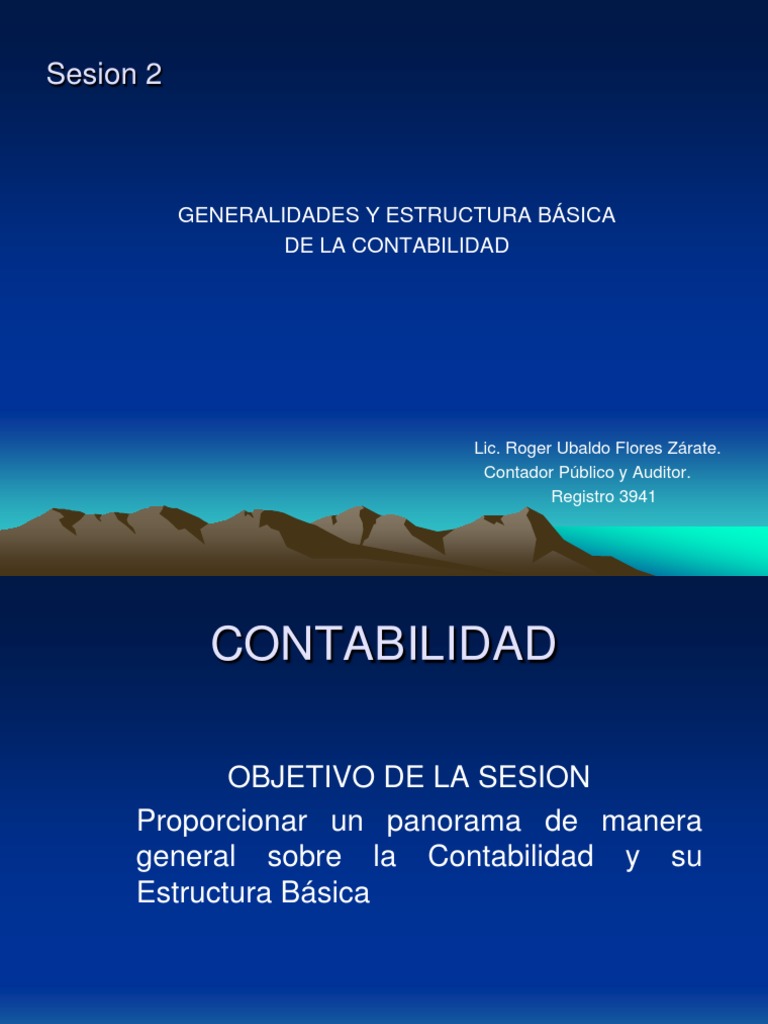Curso Basico de Contabilidad Diapositivas | PDF | Contabilidad ...