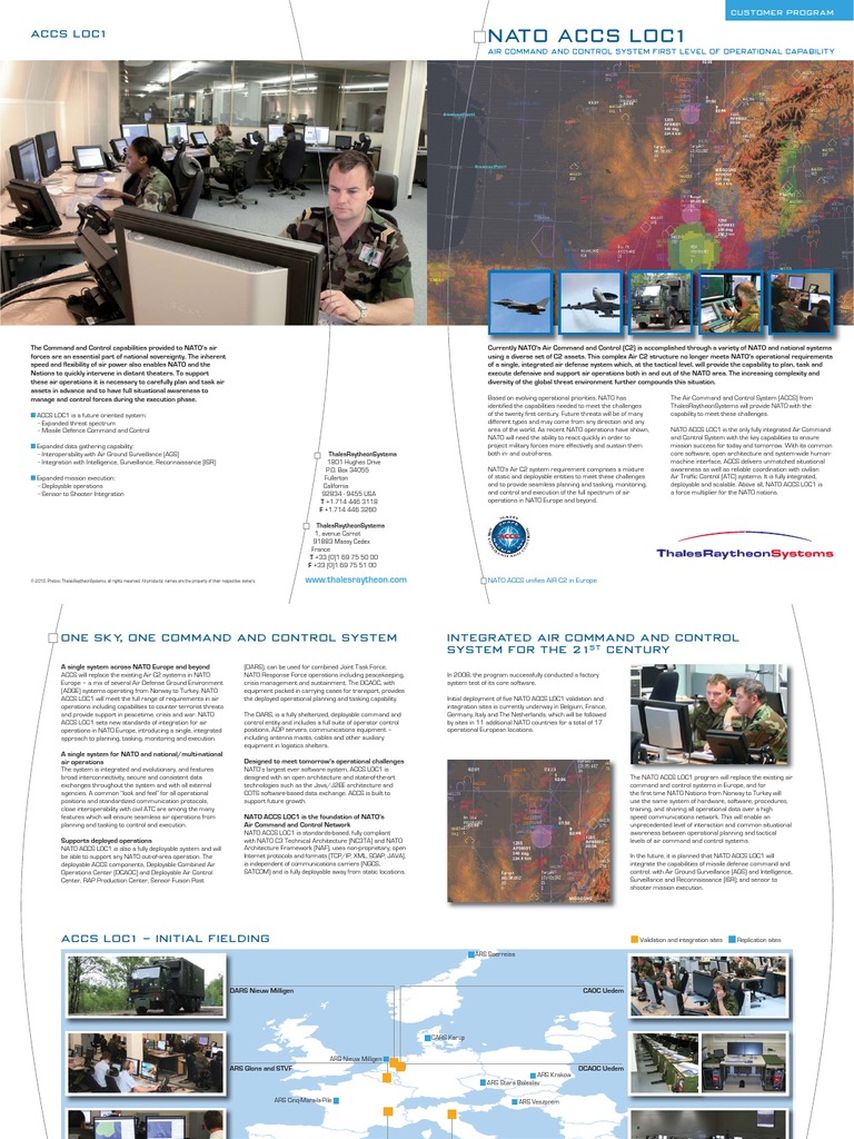 Nato Accs Loc1 | PDF | Command And Control | Nato