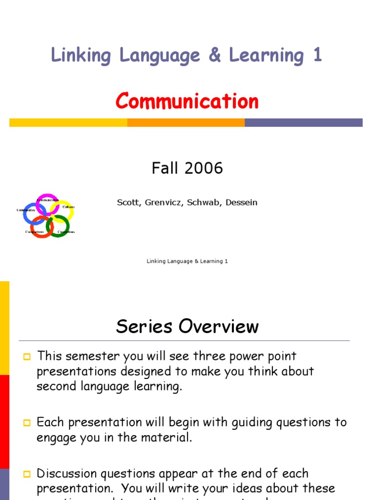 Linking Language Learning | PDF | Multilingualism | Psycholinguistics