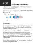 Understanding DSLAM in Telecommunications | PDF | Digital Subscriber ...