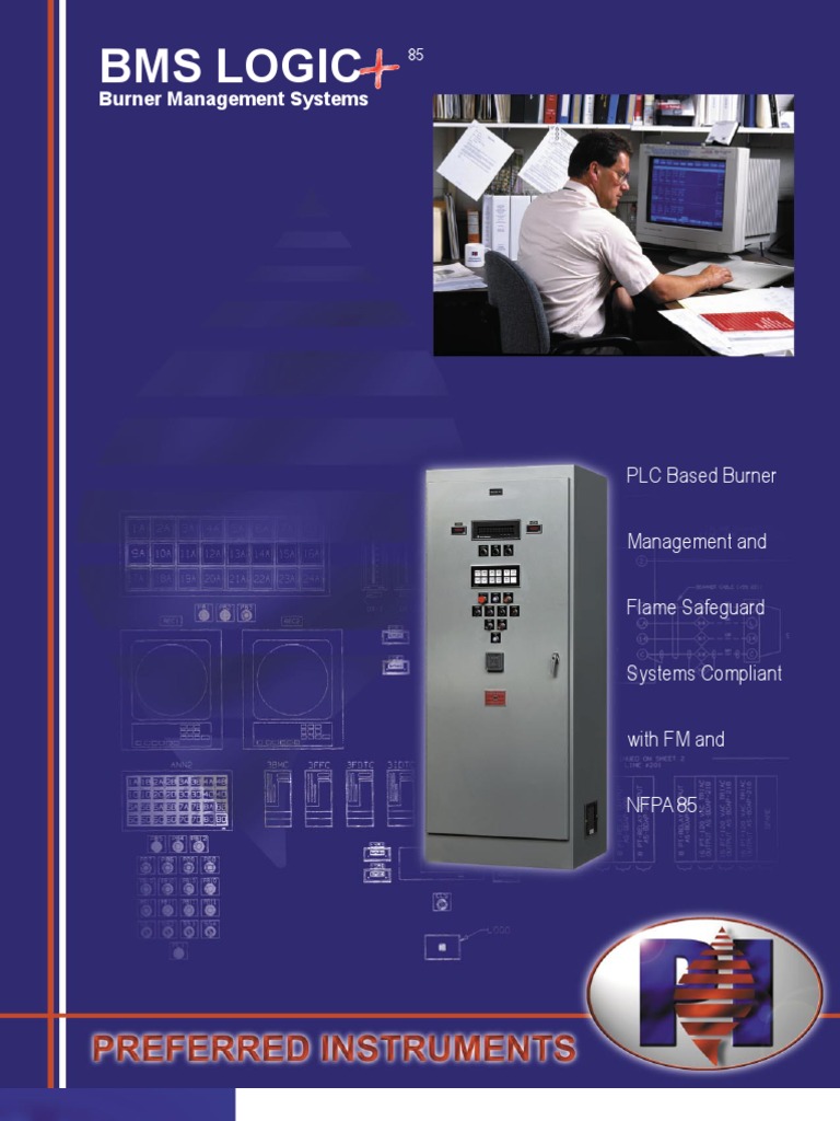 BMS Logic - Burner Management Systems | PDF | Programmable Logic Controller | Scada