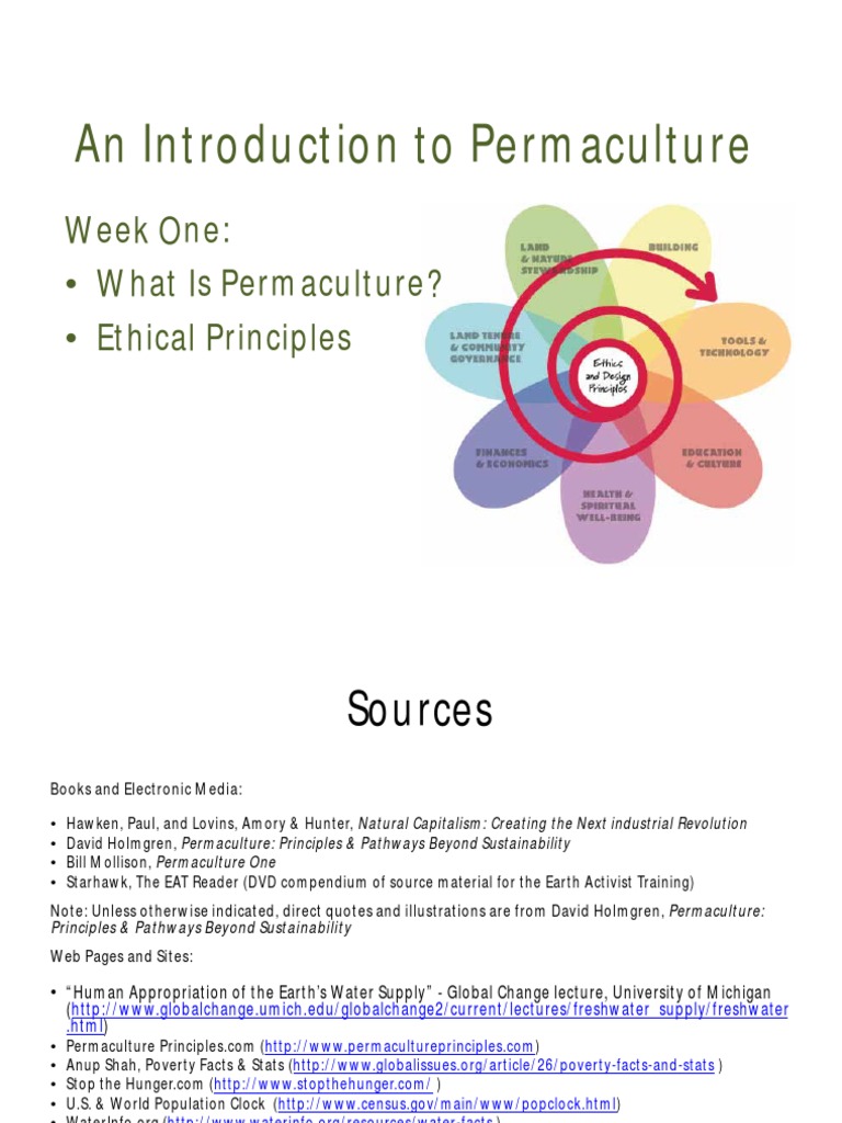 An Introduction To Permaculture | PDF | Permaculture | Sustainability