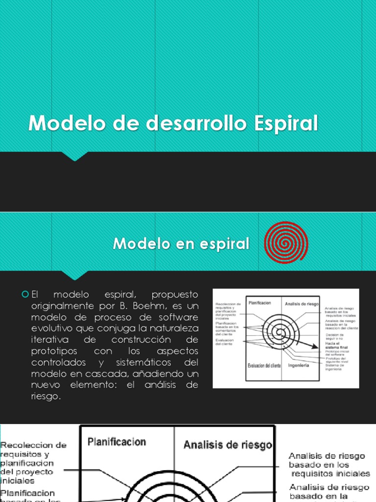 Modelo de Desarrollo Espiral | PDF | Ingeniería de software | Software