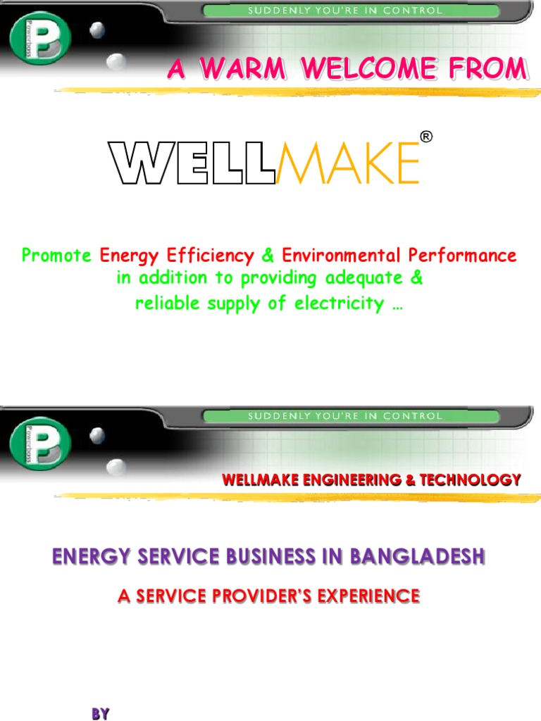 A Warm Welcome From: Energy Efficiency Environmental Performance | PDF ...