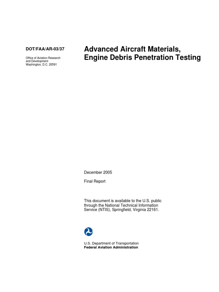 Advanced Aircraft Materials | PDF