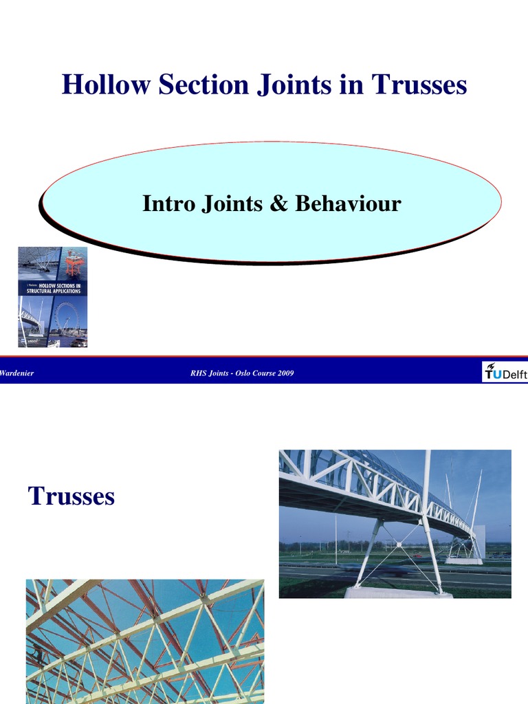 Hollow Section Joints in Trusses | PDF | Truss | Structural Steel
