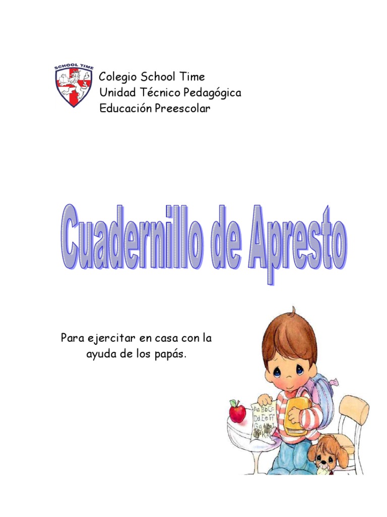 Actividades de Apresto para Niños 5-6 Años | PDF
