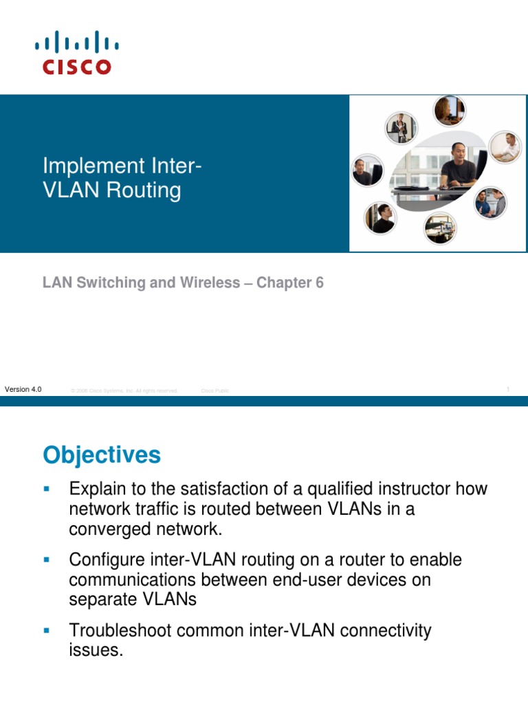 Implement Inter-VLAN Routing/ LAN Switching and Wireless | PDF | Router ...