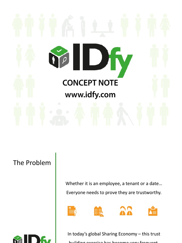 Online Identity and Trust - The IDfy Concept | PDF | Startup Company ...