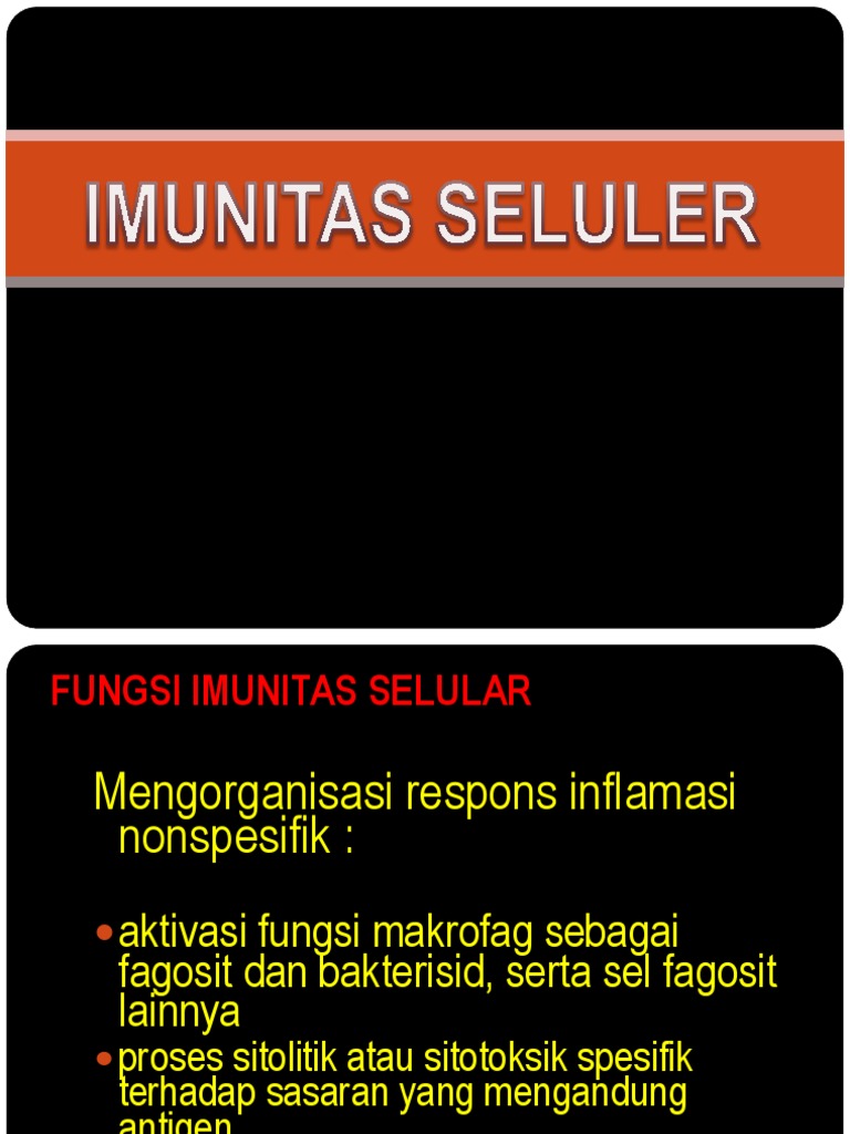 4 Imunitas Seluler | PDF