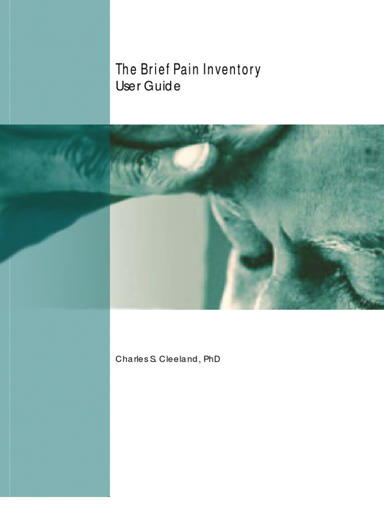 The Brief Pain Inventory: User Guide | PDF