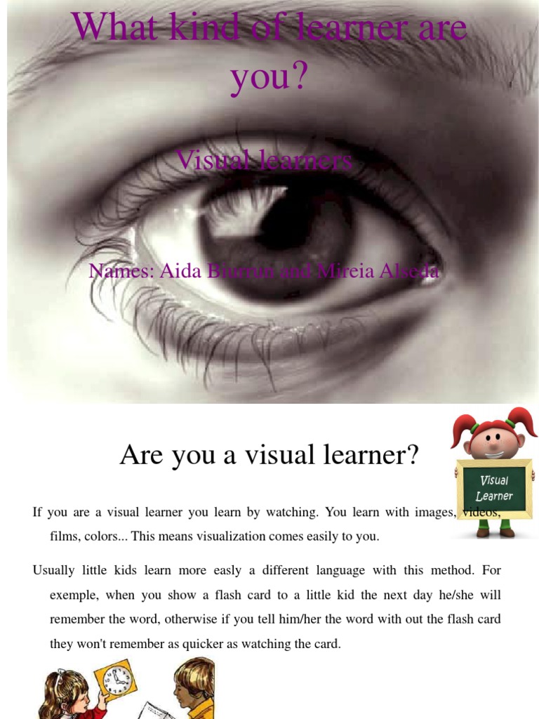 Understanding Visual Learners' Traits | PDF