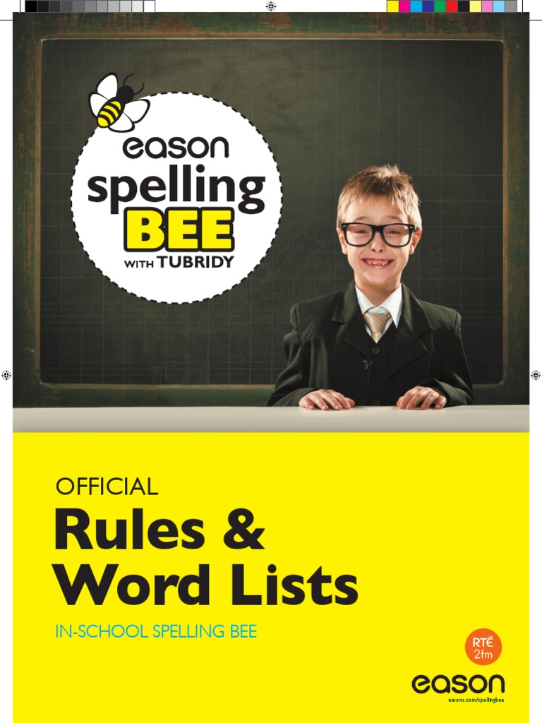 Eason Spelling Bee In-School Pack | PDF | Spelling