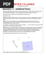 MSI - WInter School 2024 - Euclidean Geometry - Learner Booklet | PDF ...