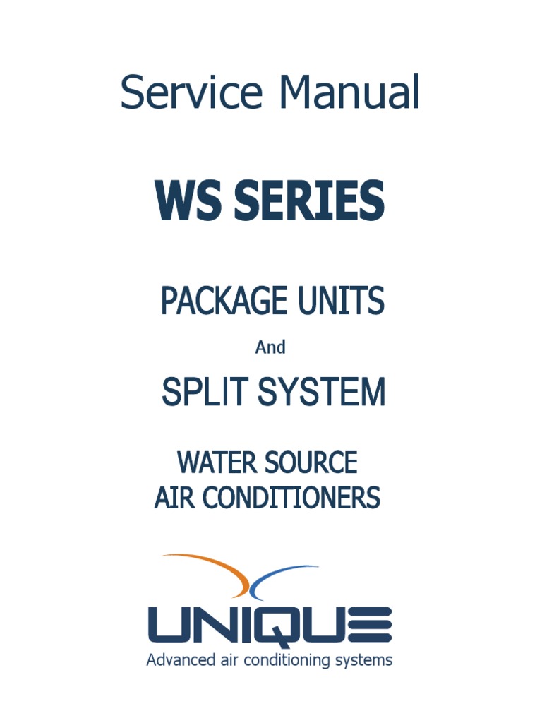 Service Manual: Advanced Air Conditioning Systems | PDF | Air ...