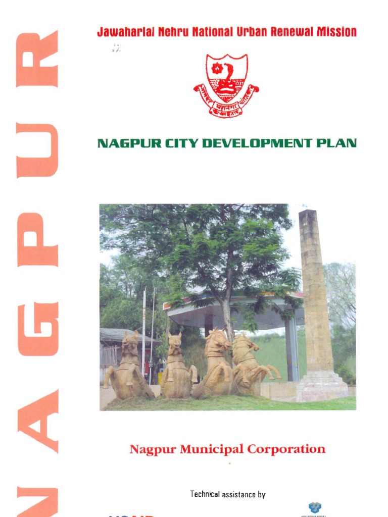 Nagpur City Development Plan Overview | PDF | Slum | Water