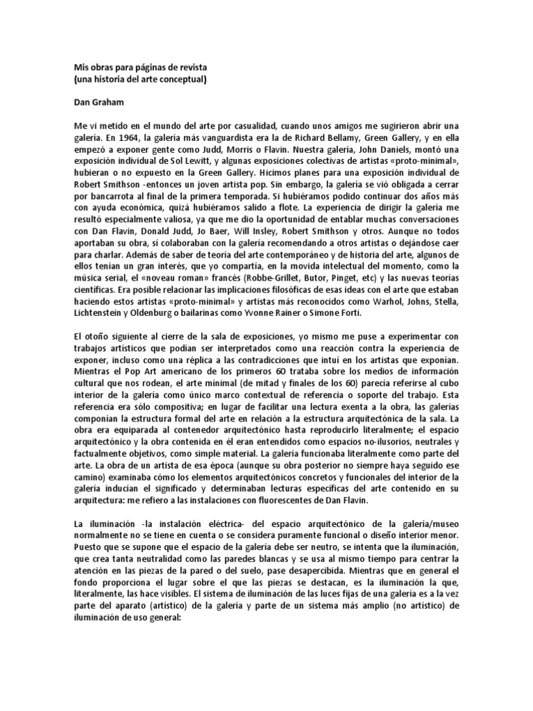 Mis Obras para Páginas de Revista - Graham | PDF | Museo | Science