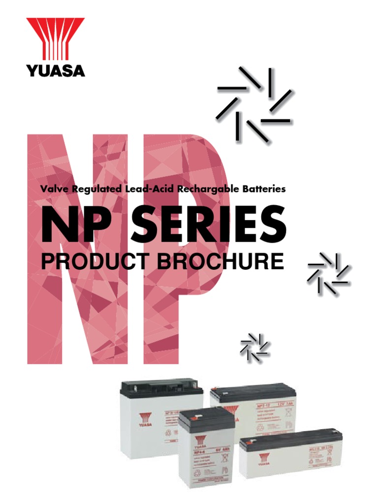 YUASA NP Series Catalogue | PDF | Physical Quantities | Electrical ...