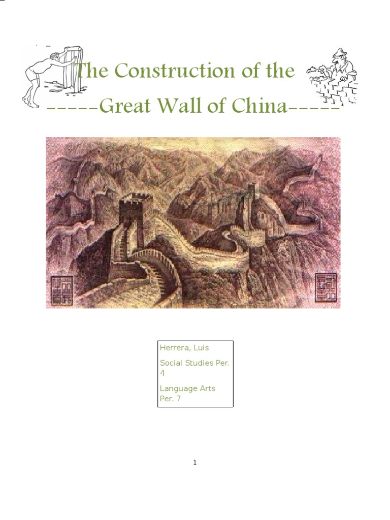 Great Wall of China | PDF | Emperor Of China | China