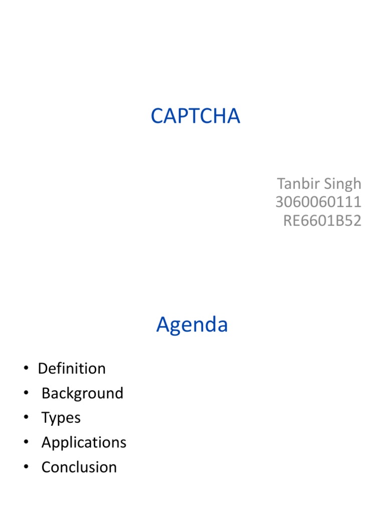 Captcha: Tanbir Singh 3060060111 RE6601B52 | PDF | Cybercrime ... Captcha: Tanbir Singh 3060060111 RE6601B52 | PDF | Cybercrime ...