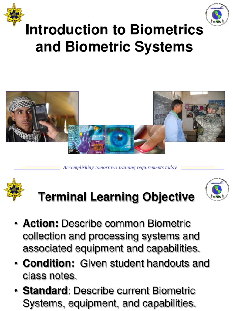 Biometrics 101 | PDF | Biometrics | Identity Document