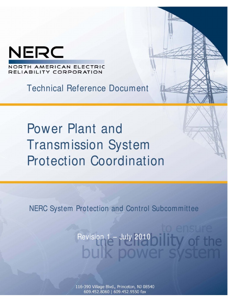Power Plant Protection Coordination Guide | PDF | Relay | Electric ...
