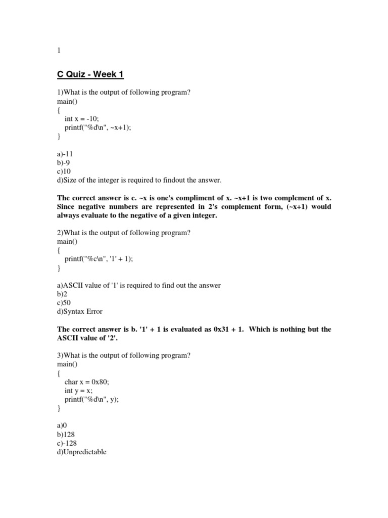C_questions.pdf | C (Programming Language) | Pointer (Computer Programming)
