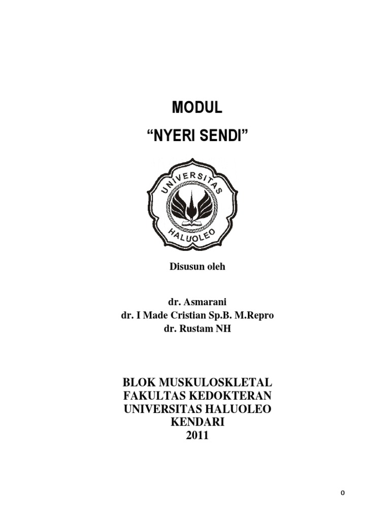 Modul Nyeri Sendi | PDF