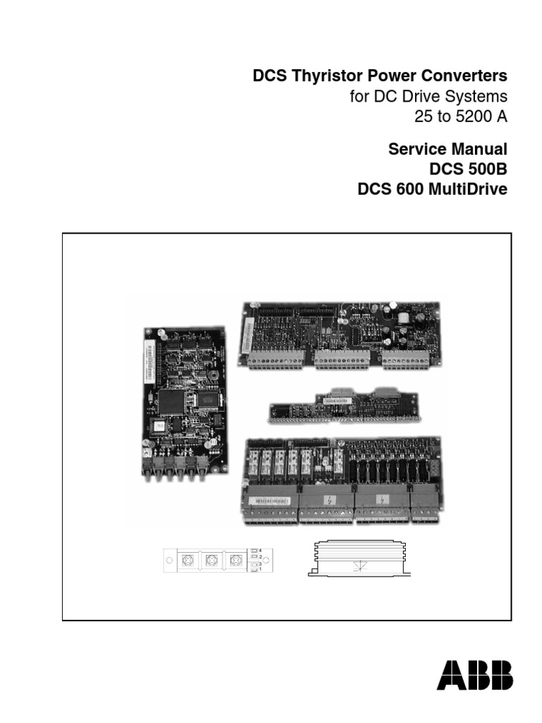 Abb DCS600ServiceManual | PDF | Direct Current | Fuse (Electrical)