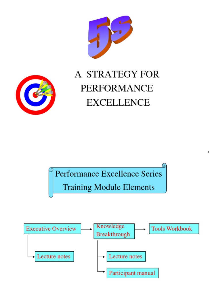 A Strategy For Performance Excellence | PDF | Lean Manufacturing ...
