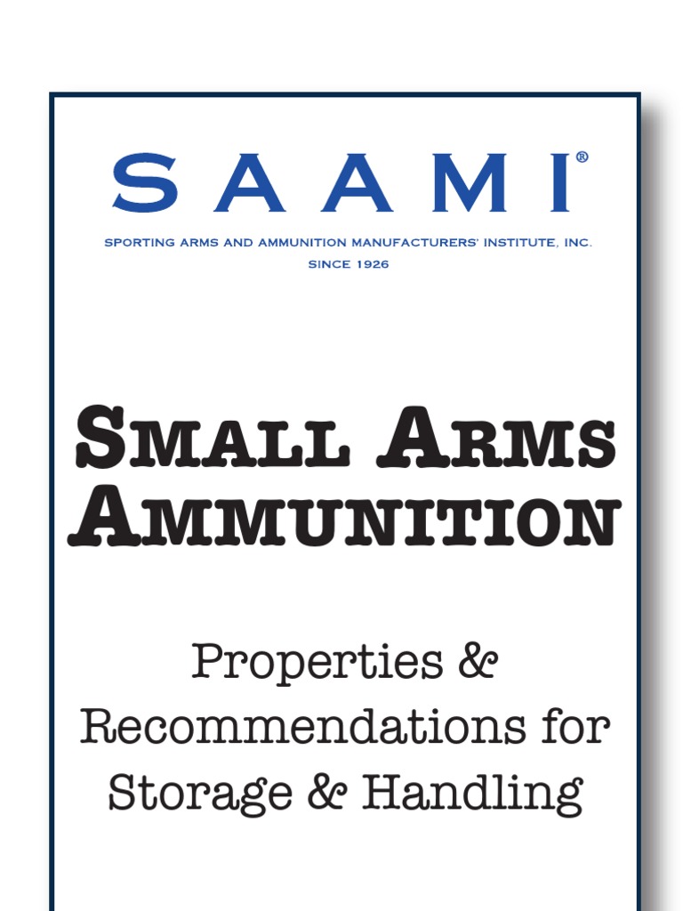 Saami Item 202-Sporting Ammunition | PDF | Ammunition | Cartridge ...
