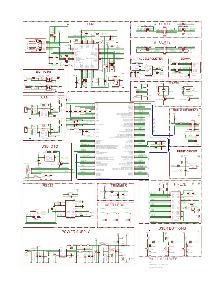 Pic32 Maxi Web Rev A Schematic Pdf Airship Business