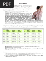 Functional Reach Test | PDF | Psychology | Medical Specialties