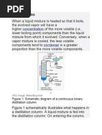 Lab Report Distillation Column PDF | PDF | Distillation | Phase (Matter)