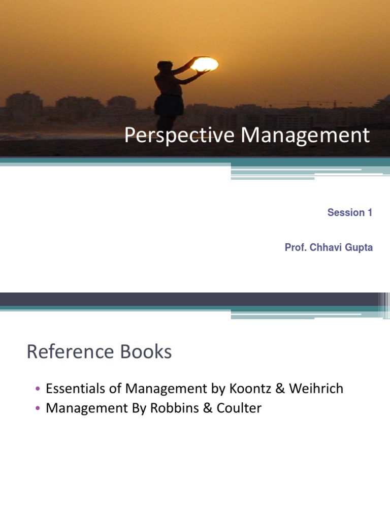 1 Perspective Management | PDF | Economic Growth | Motivation