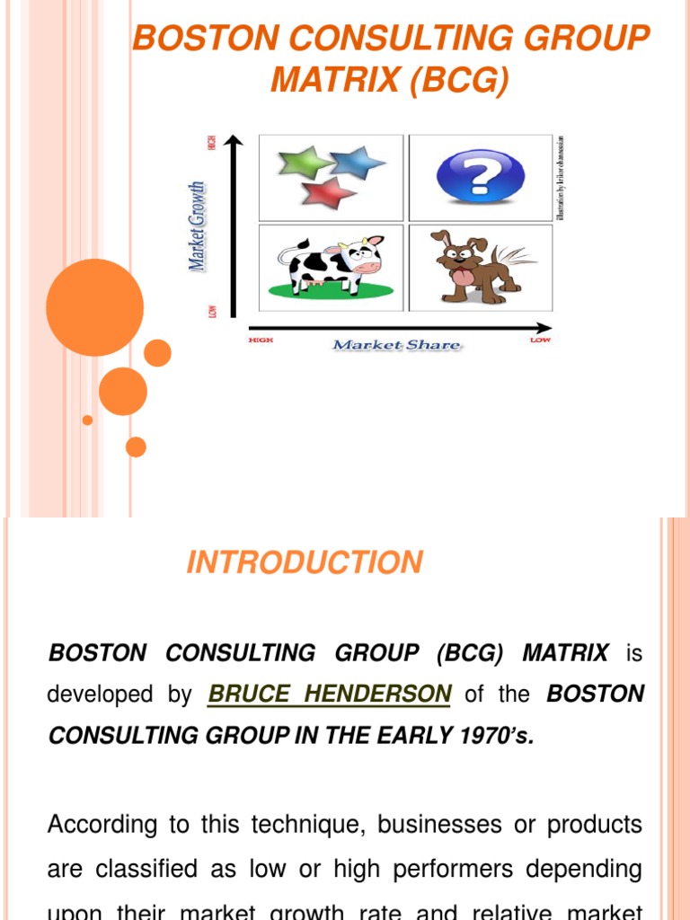 Boston Consulting Group Matrix | Market (Economics) | Business Economics