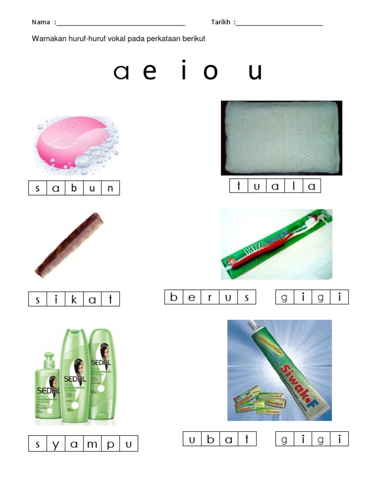 Worksheet Pra Sekolah | PDF