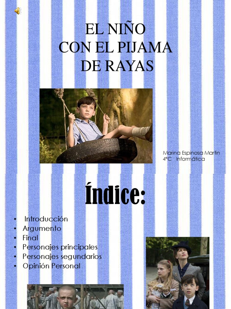 El Niño Con El Pijama de Rayas | PDF | Ocio